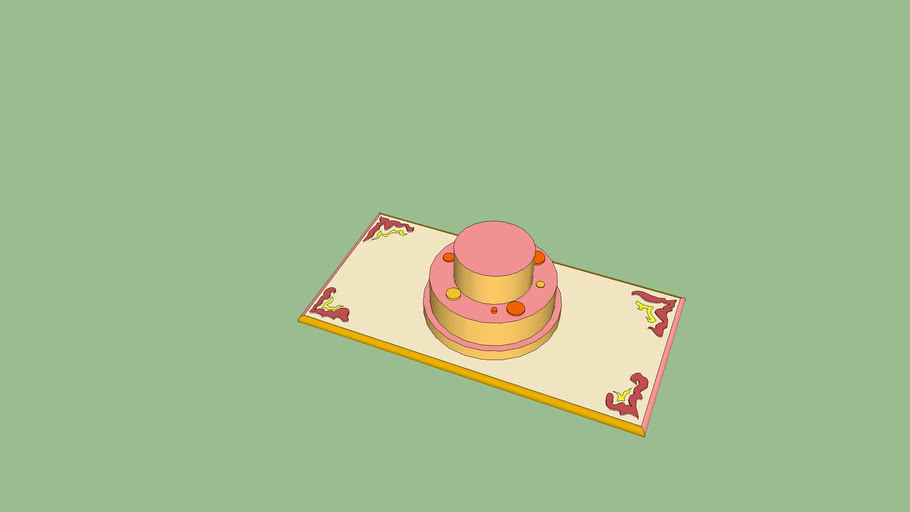 Wedding Cake | 3D Warehouse