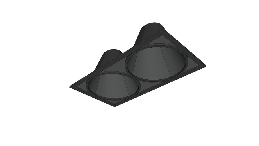 Double Cob Downlight | 3D Warehouse
