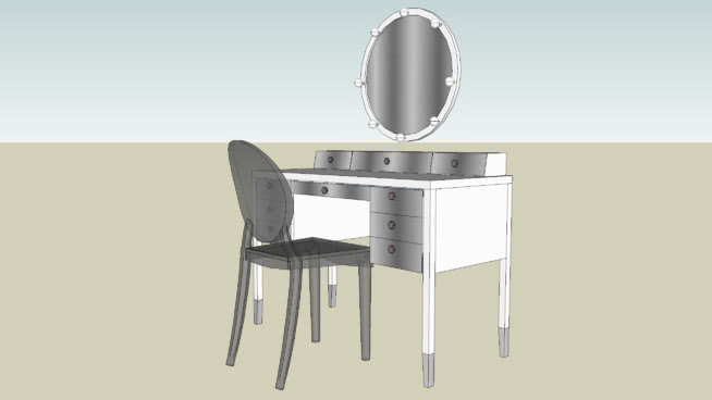 vanity table | 3D Warehouse