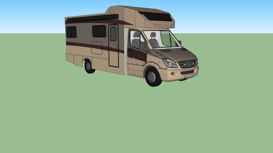 2019 Tiffin Wayfarer (Class C motorhome) RV (Cordova paint scheme) | 3D ...