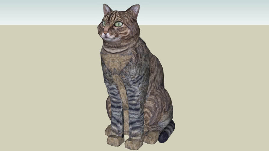 Tabby cat | 3D Warehouse