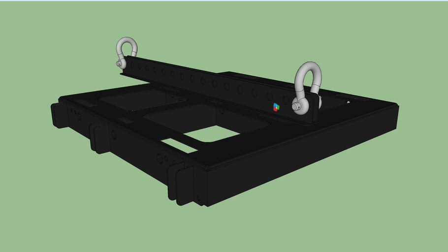 L-Acoustics M-Bump + M-Bar | 3D Warehouse