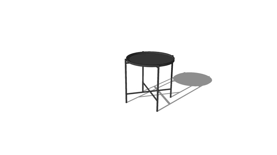 ROUND SIDE TABLE | 3D Warehouse