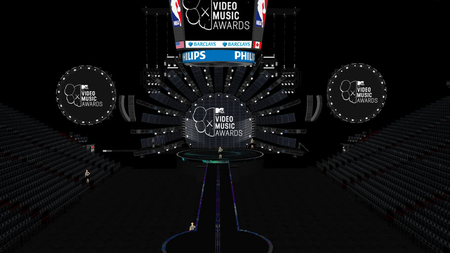 MTV VMA 2016 concept stage | 3D Warehouse