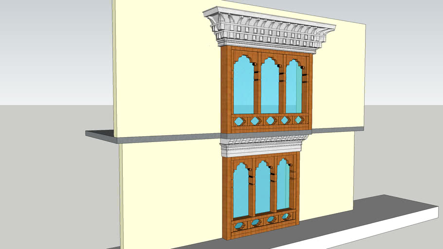 Contemporary Bhutanese Rabsel | 3D Warehouse