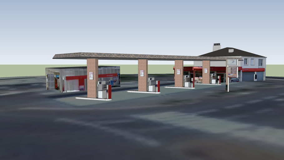 Station service | 3D Warehouse