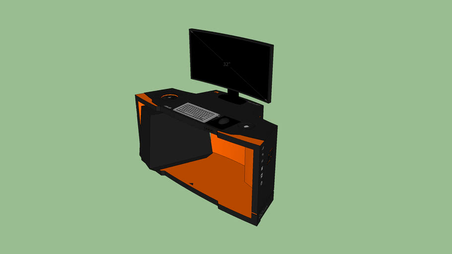 Gaming Desk D5 | 3D Warehouse