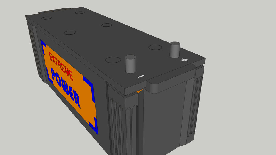 TRUCK BATTERY | 3D Warehouse