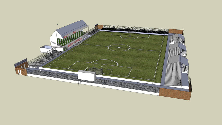 Small Football Ground | 3D Warehouse