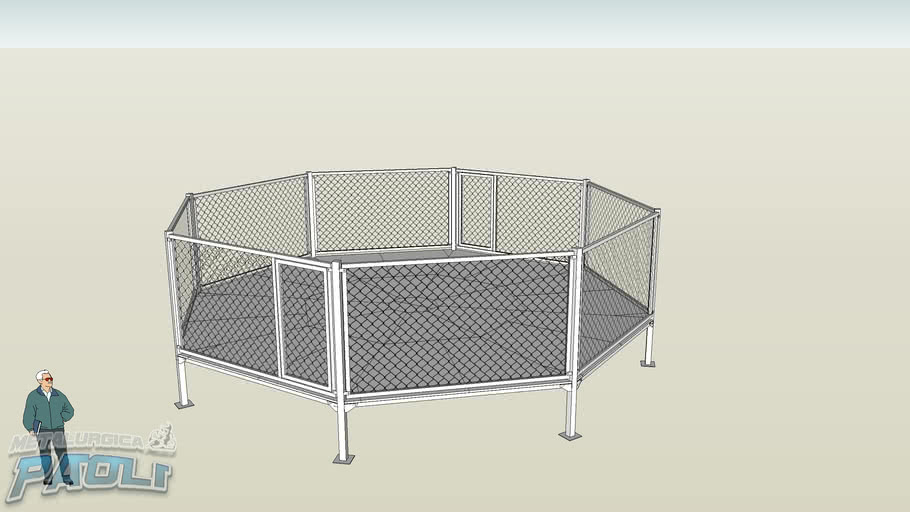 octogono, mma | 3D Warehouse