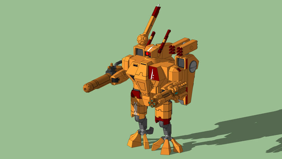 XV8 Crisis Battlesuit | 3D Warehouse