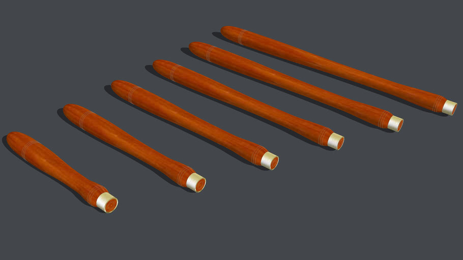 TURNING TOOL HANDLES 01 | 3D Warehouse