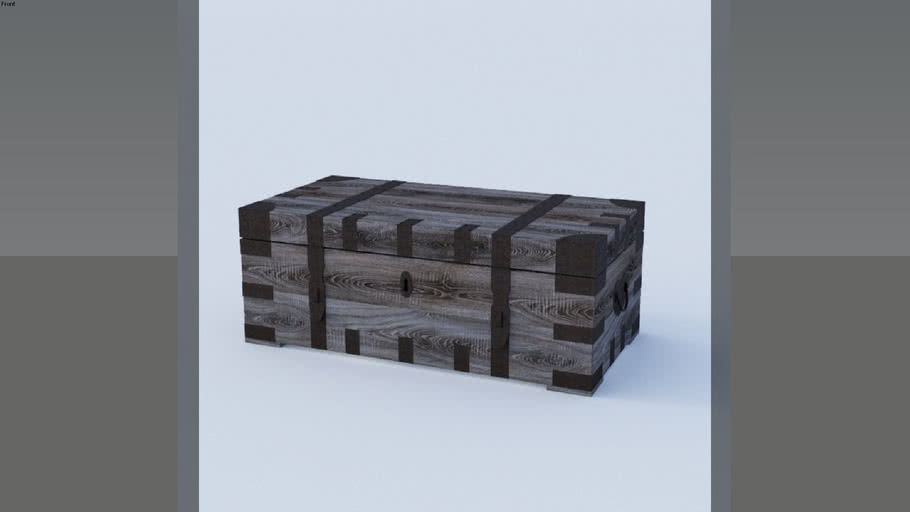 Baúl_rústico | 3D Warehouse