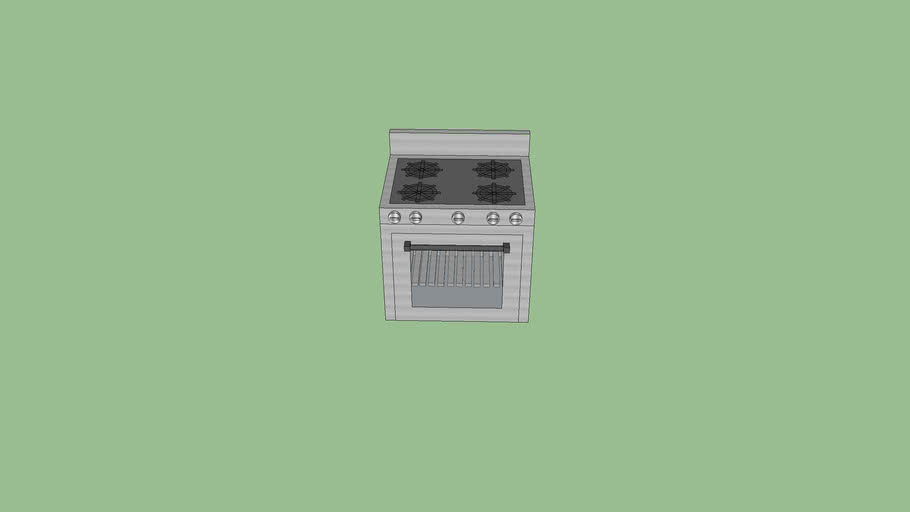 Kitchen Stove | 3D Warehouse