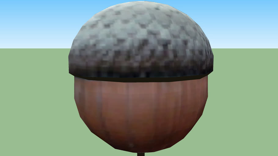 Giant Acorn | 3D Warehouse