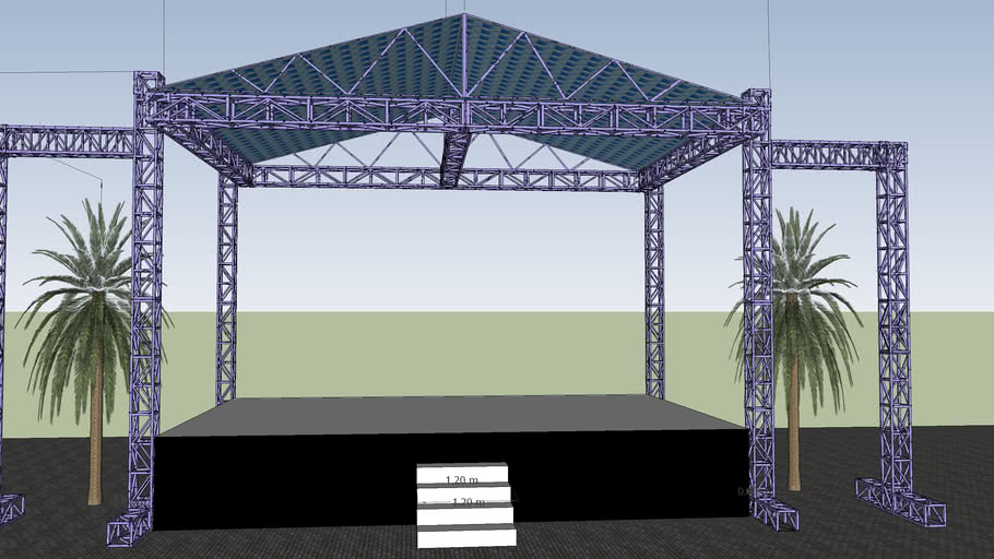 rigging 6m x8 m | 3D Warehouse