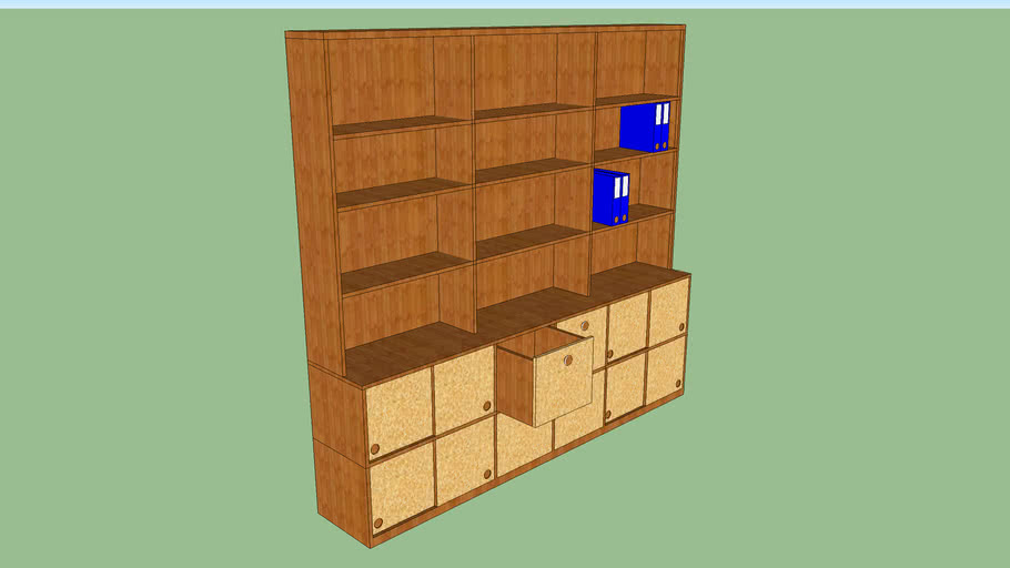 Office Drawer - Lemari Kantor | 3D Warehouse