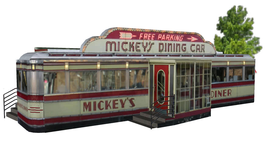 Mickey's Diner - Rev 2 | 3D Warehouse