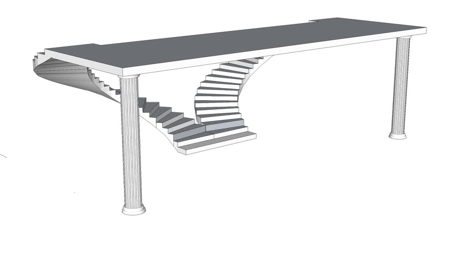Rotate stairs | 3D Warehouse