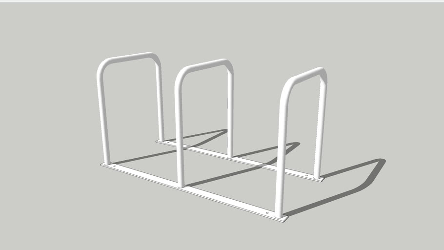 Bike Rack: The Staple Bike Corral 6 | 3D Warehouse