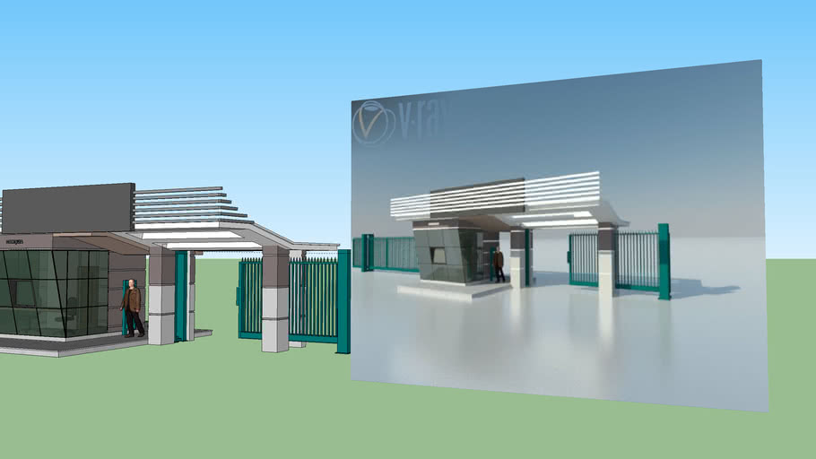 security booth | 3D Warehouse