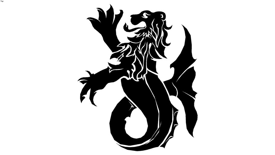 HERALDY - MERLION | 3D Warehouse