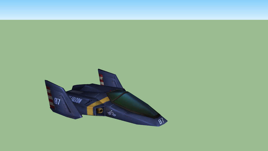 Blue falcon | 3D Warehouse