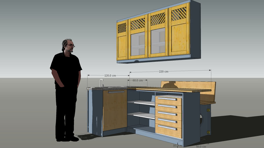 Small kitchen | 3D Warehouse