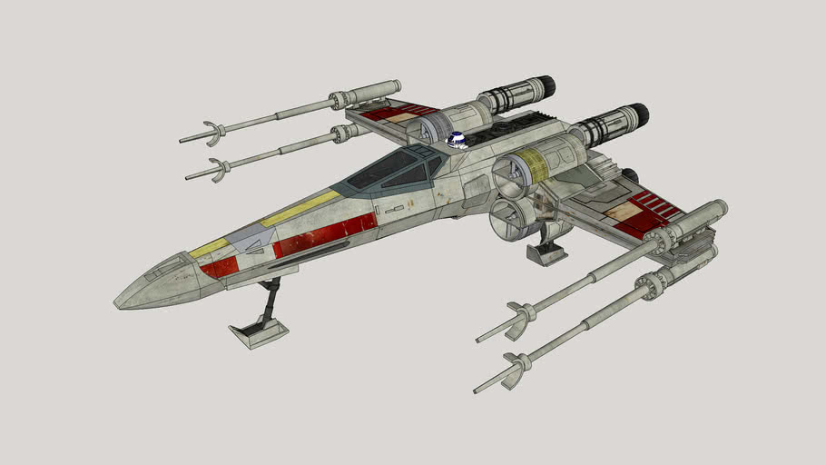 Incom T65 X-Wing Starfighter | 3D Warehouse