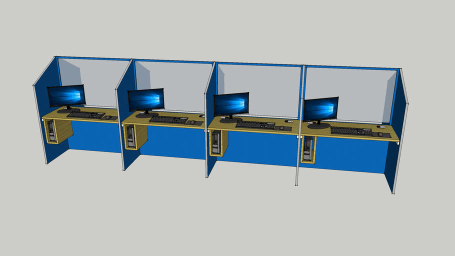 customer service booths | 3D Warehouse