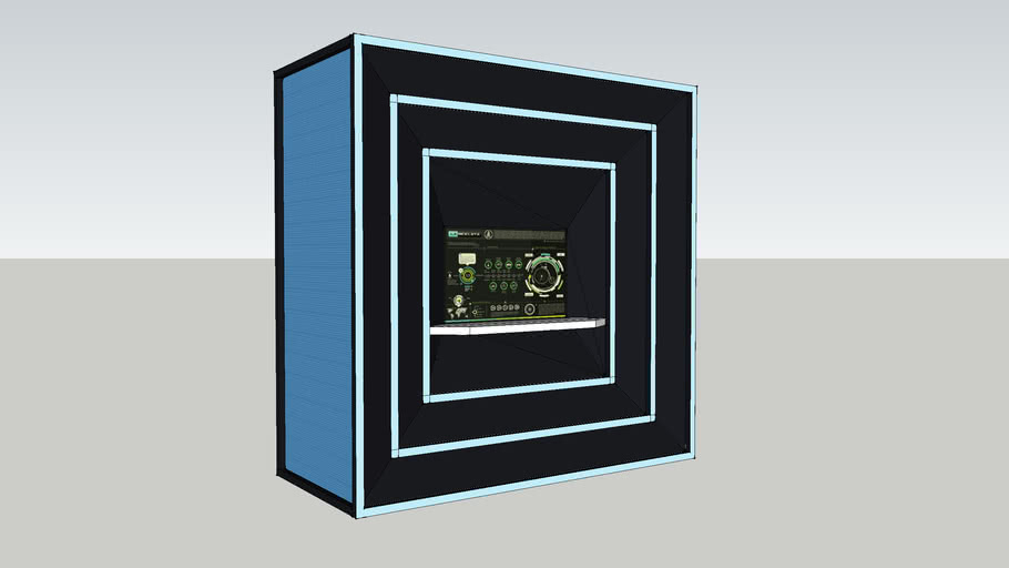 Wall with screens | 3D Warehouse