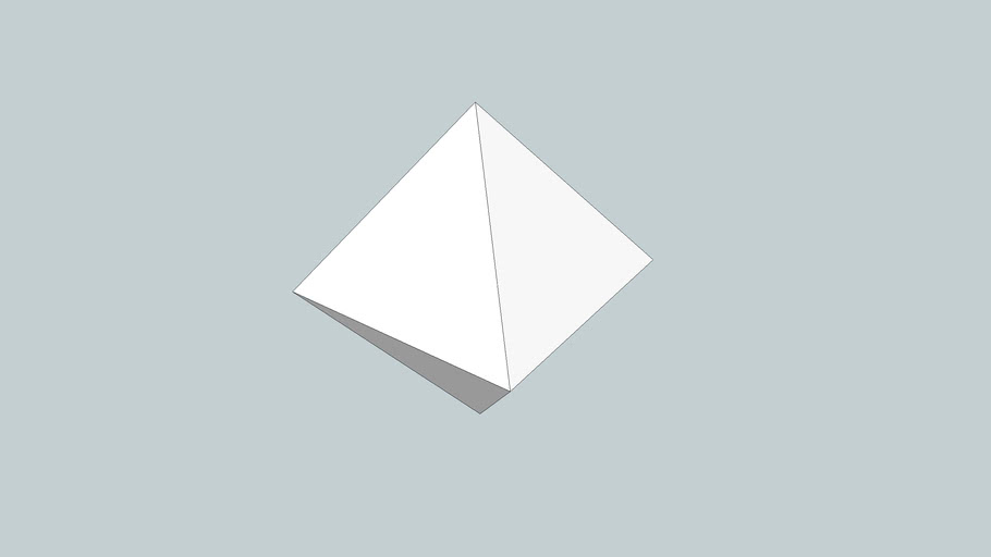regular octahedron | 3D Warehouse