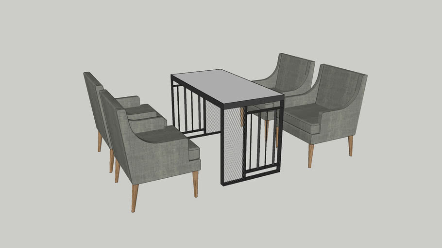 Coffee Chair 03 | 3D Warehouse