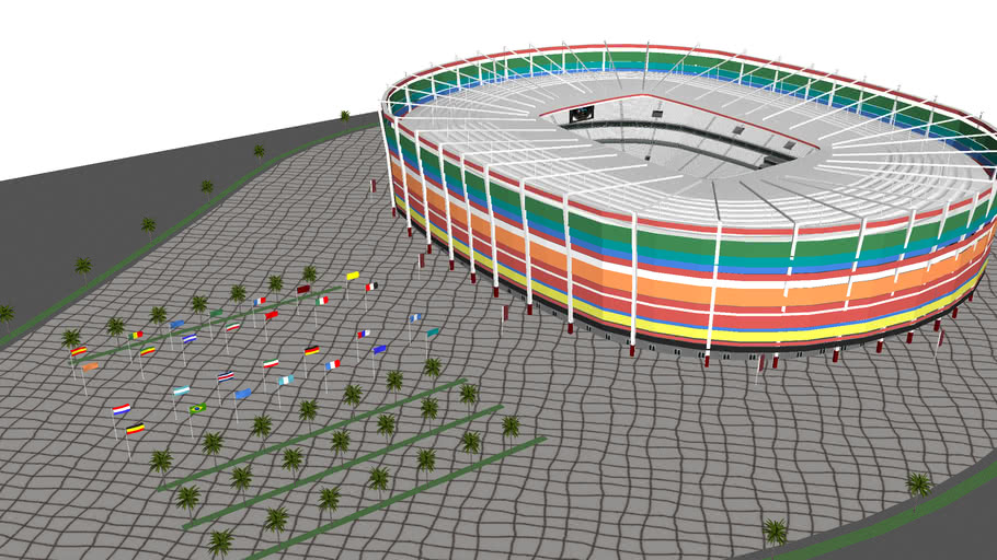 Al-Gharafa Stadium | 3D Warehouse