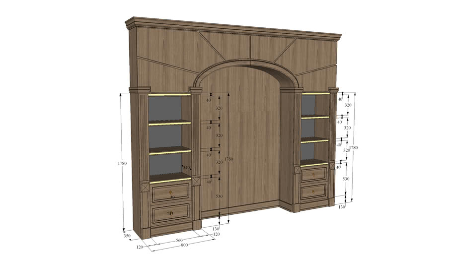 Wall Unit | 3D Warehouse