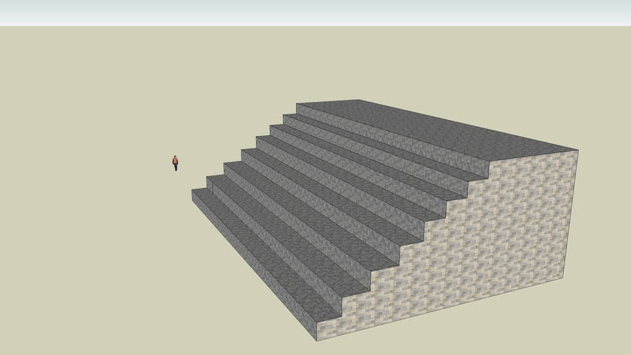 stone stairs | 3D Warehouse