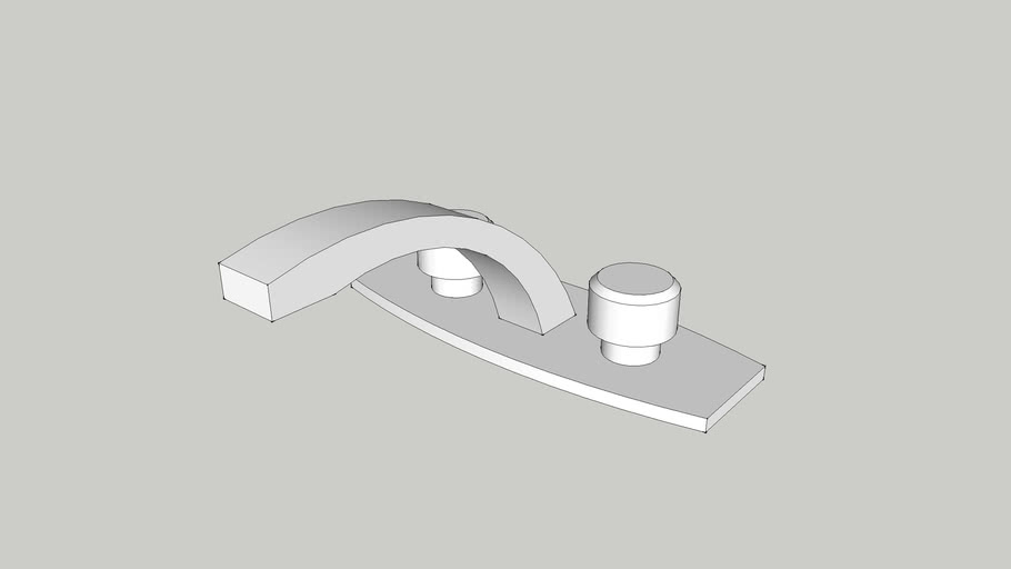 Simple bathroom faucet | 3D Warehouse