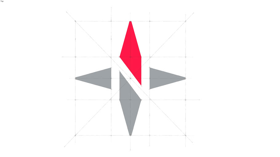 North Symbol | 3D Warehouse