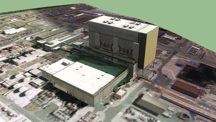 Heysham 1 Power Station, Lancashire, England | 3D Warehouse