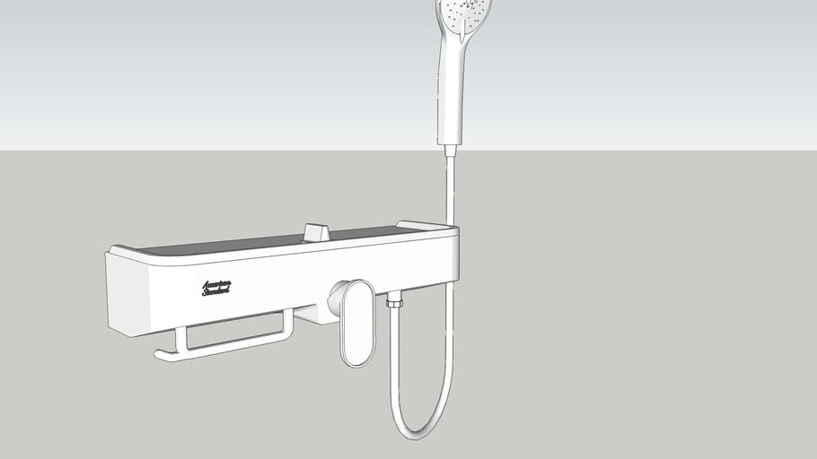 american standard cube shower | 3D Warehouse