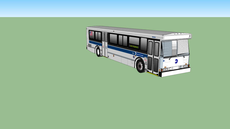 Orion V MTA bus | 3D Warehouse