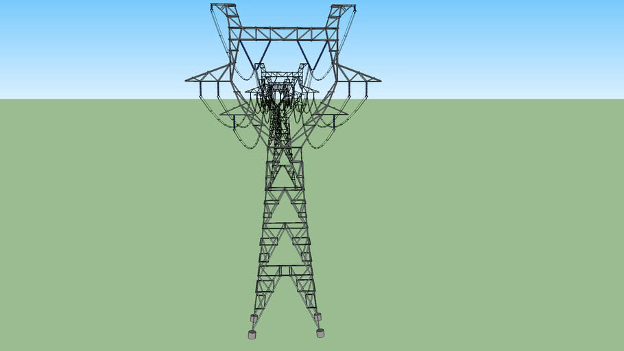 Electrical Corporation Energy Towers | 3D Warehouse