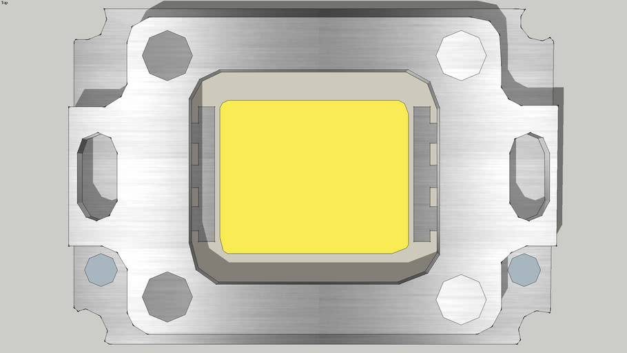 Low-Poly LED chip (glue anywhere). | 3D Warehouse