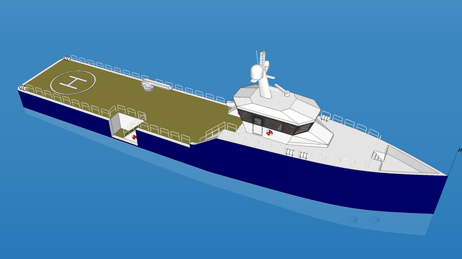 Damen SeaAxe - Exterior | 3D Warehouse