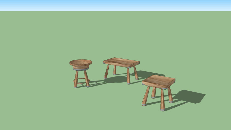 Collection of low tables | 3D Warehouse