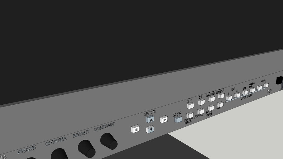 LCD Studio Monitor | 3D Warehouse