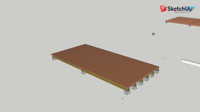 Deck | 3D Warehouse