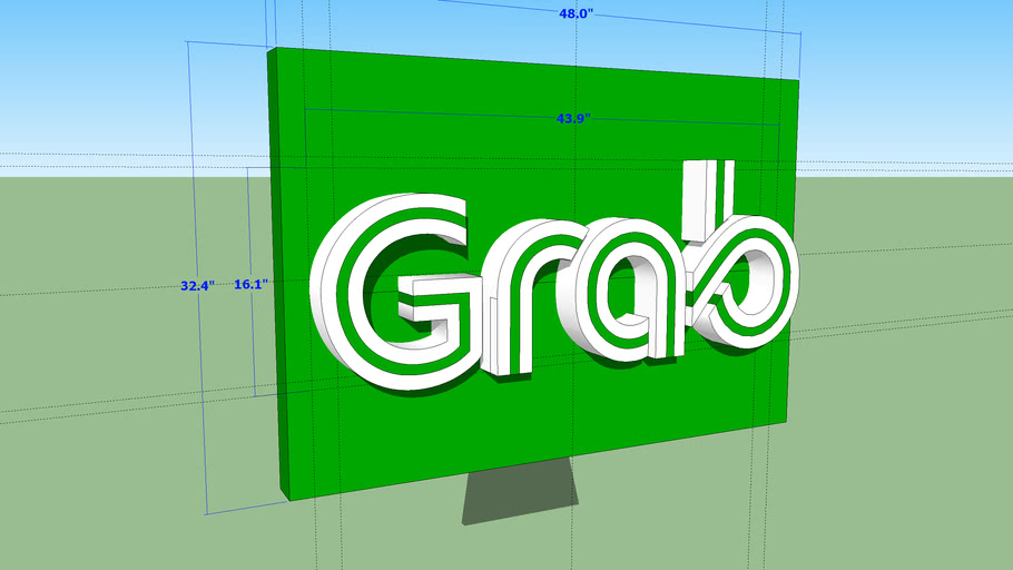 grab logo | 3D Warehouse