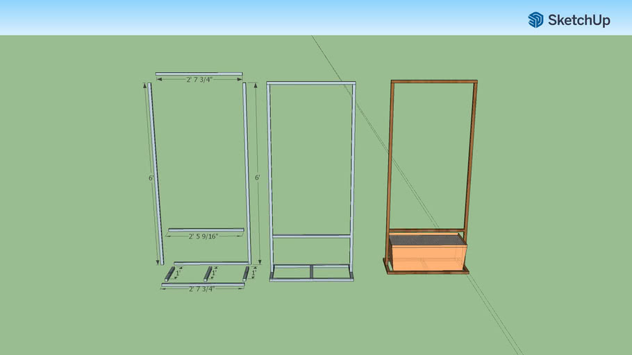 IH Earthbox Trellis | 3D Warehouse