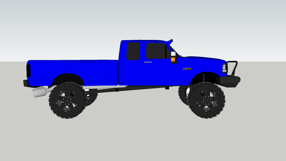 OBS Ford F-250 Lifted | 3D Warehouse